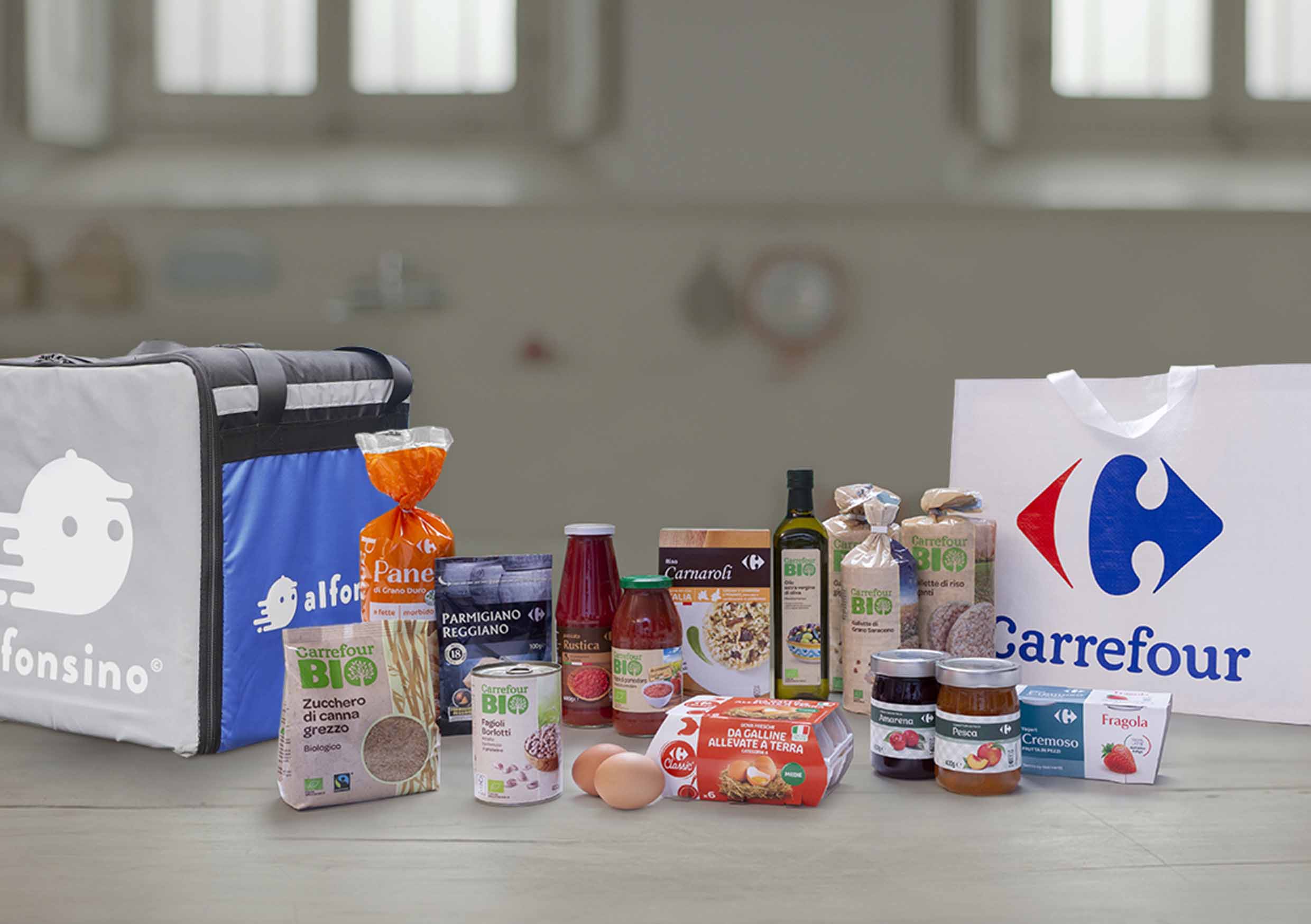 Alfonsino e Carrefour Italia. Il nuovo accordo per la spesa a domicilio ...